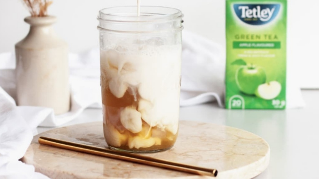 Tetley Green Tea iced latte – Joekels Tea Shop