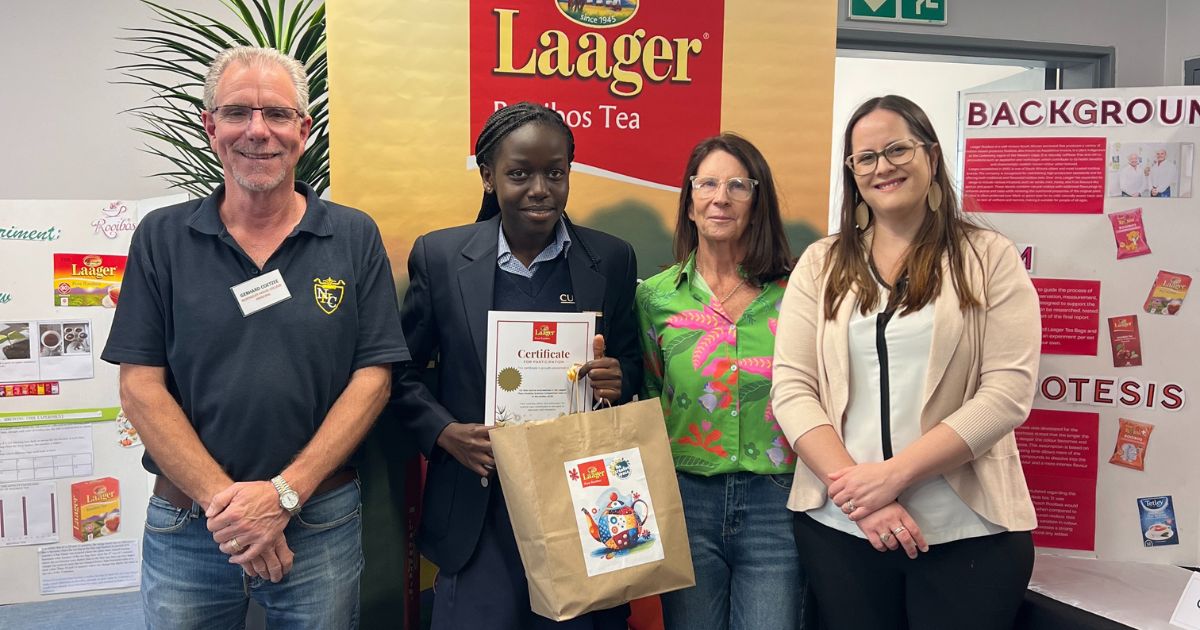 South Africa’s Future Scientists and Designers Shine at Laager Rooibos ...