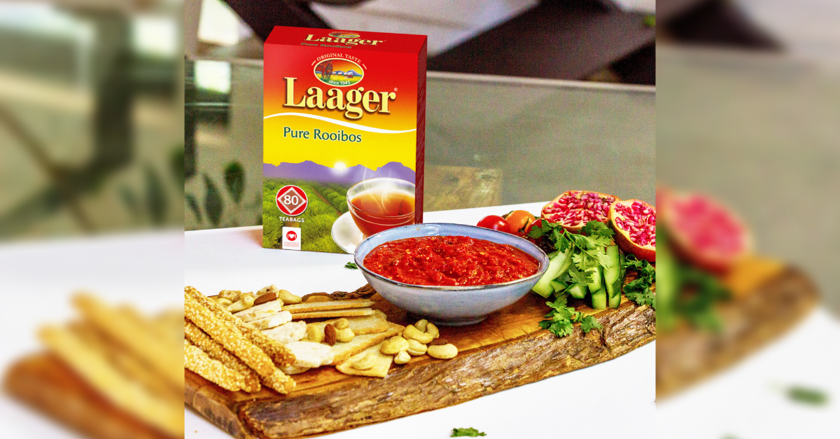 Laager Roasted Red Pepper & Rooibos Dip – Joekels Tea Shop