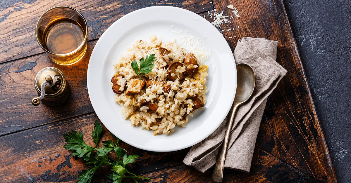 Mushroom Risotto – Joekels Tea Shop