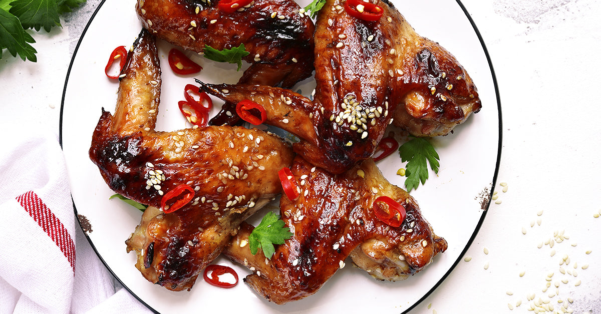 Sticky Chicken Wings – Joekels Tea Shop