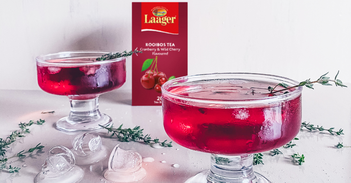 Laager Rooibos Thyme & Cranberry Iced tea – Joekels Tea Shop