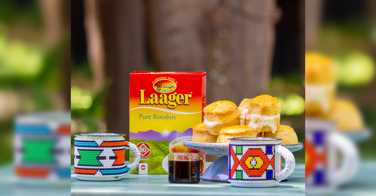 Laager Vanilla Scones With Rooibos Chantilly Cream – Joekels Tea Shop