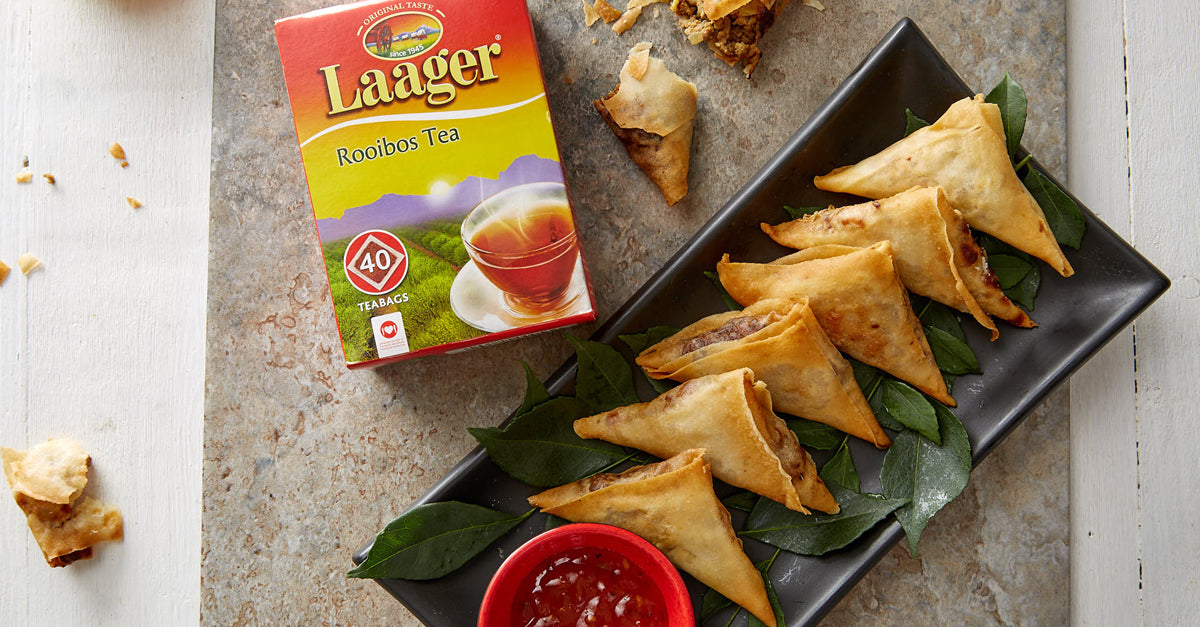 Laager Rooibos Infused Bobotie Samoosa – Joekels Tea Shop